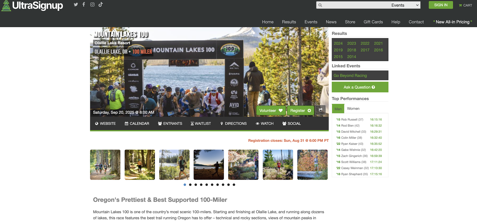 Ultrasignup Wait List and Other Helpful Features | Go Beyond Racing